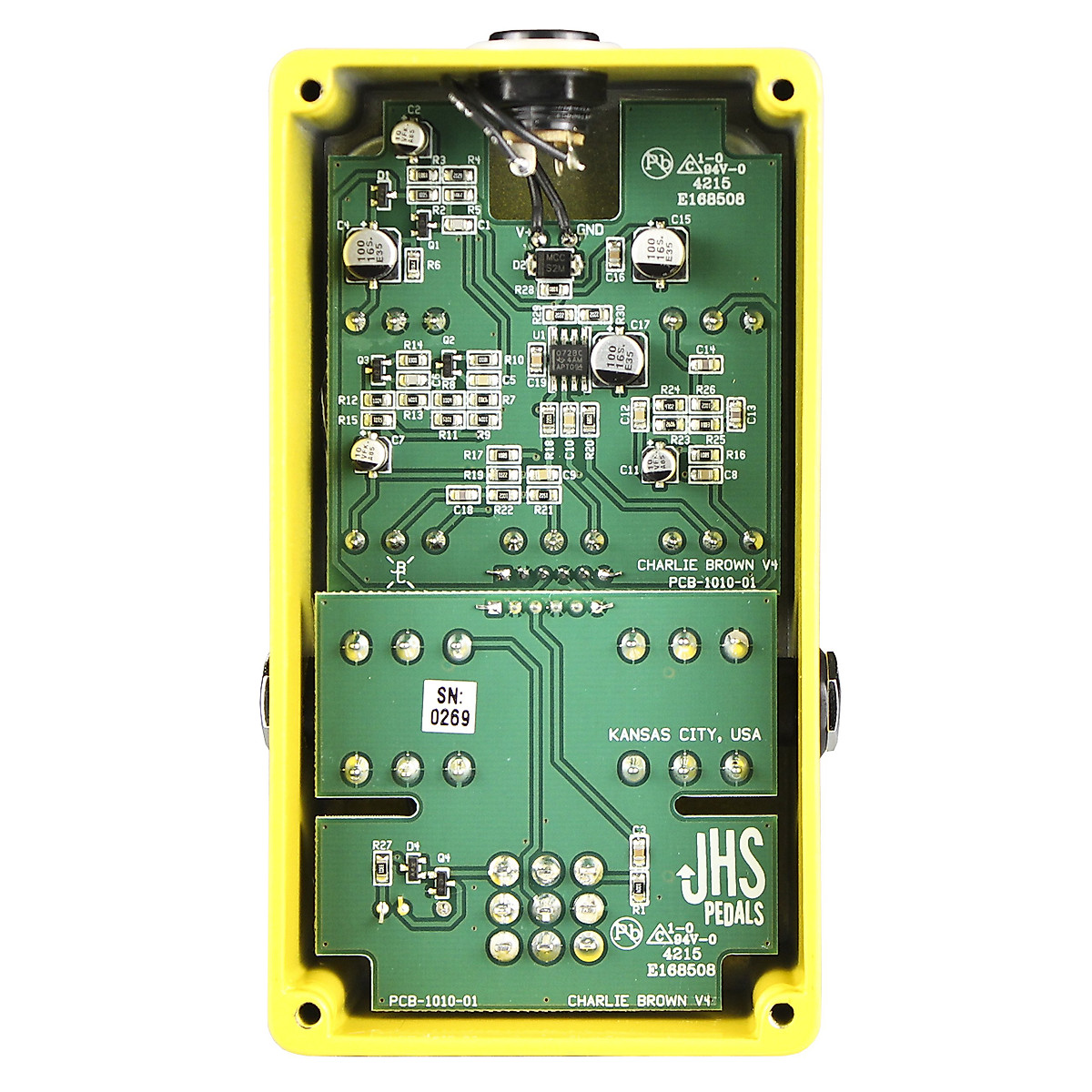 JHS Pedals JHS Charlie Brown V4 Overdrive Guitar Effects Pedal