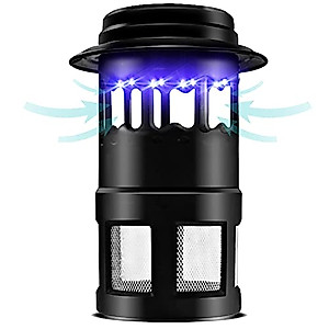Hodiax Stand n Trap! Indoor Electric Fly Trap/Pest Repeller - Electric Pest Control Mosquito Killer for Moth, Wasp, Fly - for Residential and Commercial Use, Black