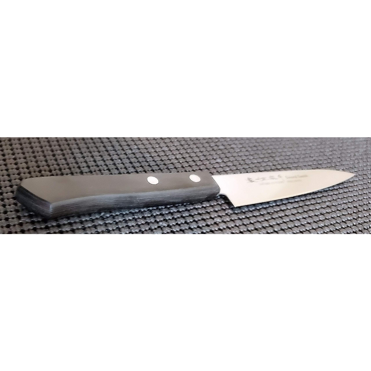Satake Made In Japan Molybdenium Vanadium Stainless Steel Chef's Knife (801-850 Petty Blade 120mm) Wood,Stainless Steel,Natural