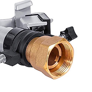 IrrigationKing RK-57 1-1/4" FNPT Impact Mini-Gun Sprinkler with Nozzle Set 10 mm, 12 mm, 14 mm x 4 mm, Aluminum