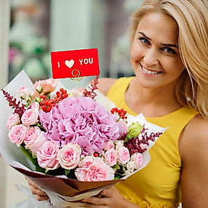 30Pcs Photo Holders for Centerpieces Picture Holders Floral Card Holder Picks Card Holder for Flower Arrangement Metal Wire Floral Place Card Holder Stick Memo Holder Pick for Wedding Gold 4.7 Inch