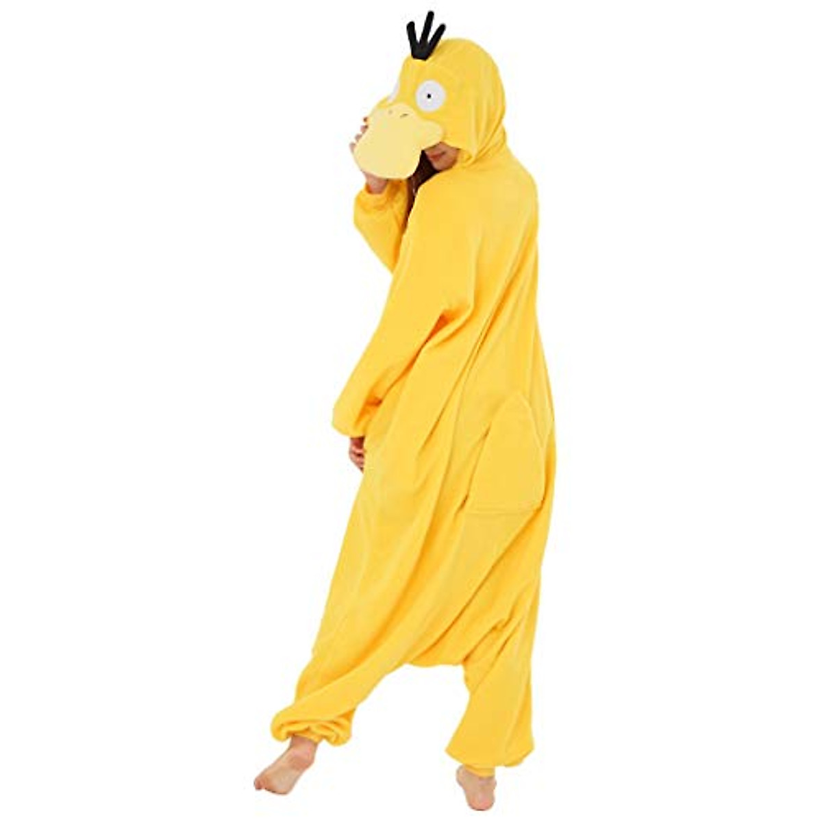 SAZAC Psyduck Pokemon Kigurumi - Onesie Jumpsuit Halloween Costume