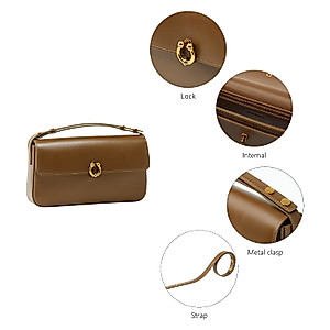 C.Paravano Shoulder Bag | Crossbody Bag | Tote Bag| Tote Crossbody Bags | Leather Handbags | Shoulder Handbags | Clutch Handbag | Leather Shoulder Bag | Crossbody Handbags| Brown Handbags