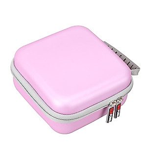 FBLFOBELI EVA Hard Storage Carry Case Compatible with Braun Silk-épil 9 9-890/Silk-épil 9 9-720/Silk-épil 9 9-880 Epilator Facial Hair Removal (Pink)