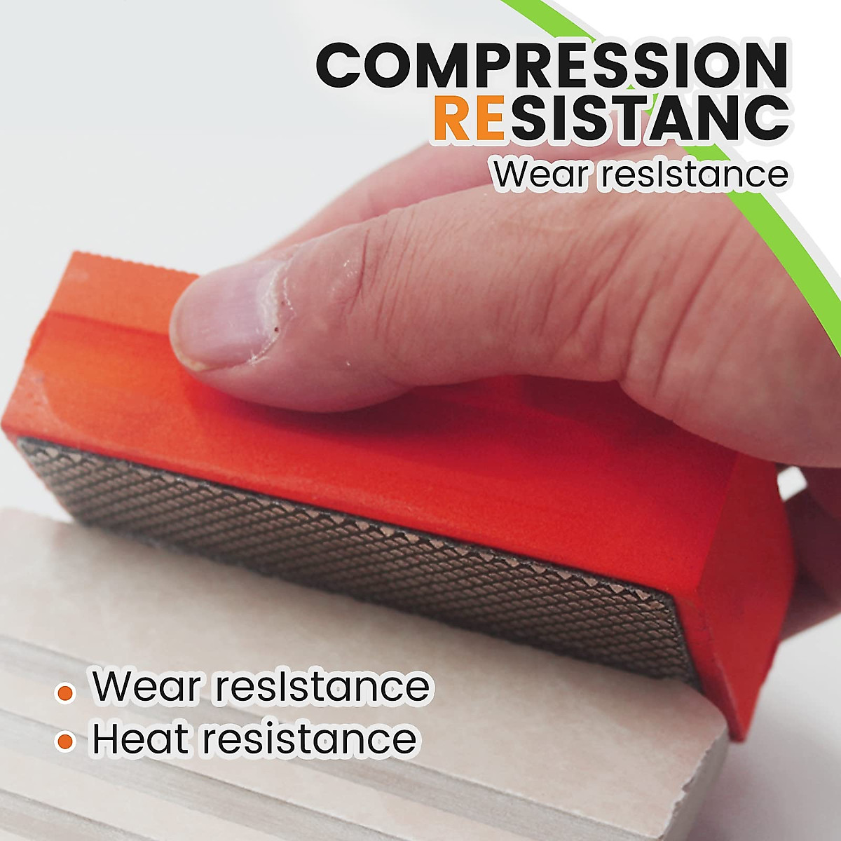 Diamond Hand Polishing Pad Sanding: 4pcs Diamond Sanding Pads, Diamond Polishing Pads Foam Backing, Tile Polishing Pads for Grinder, Sanding Blocks for Ceramic Tile Glass Grinding(Grit 60/100/200/400)