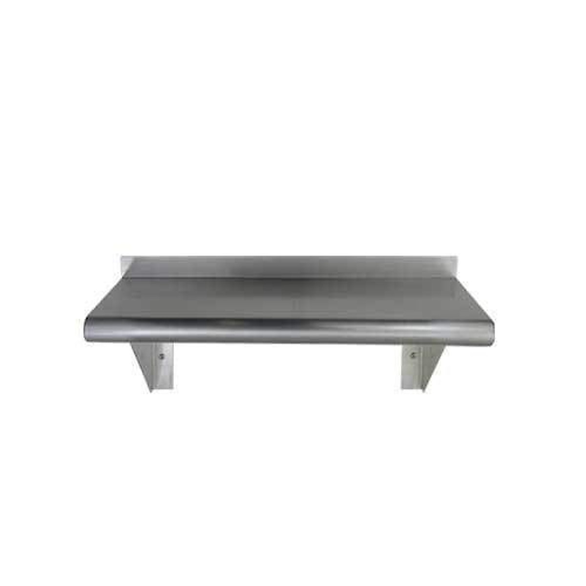 KPS Heavy Duty Stainless Steel Wall Mount Shelf 10" x 36" - NSF