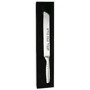 High Carbon Stainless Steel Shabbat Kodesh Classic Straight Blade Challah Knife
