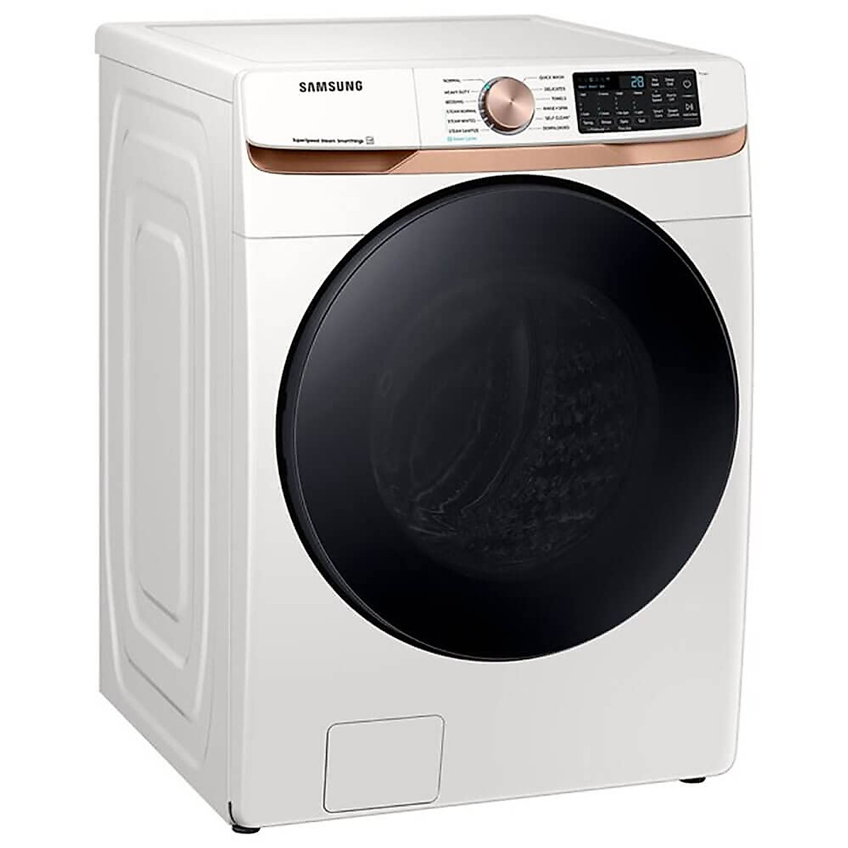 SAMSUNG WF50BG8300AE 5.0 Cu. Ft. Ivory White Smart Front Load Washer