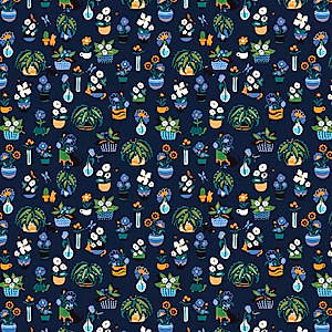 Vera Bradley Women's Cotton Cord Organizer, Plants - Recycled Cotton, One Size