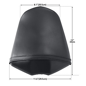 Rear Passenger Seat Pillion Fit For Yamaha FZ1 Fazer FZ1 FZ1-S Fazer FZ1S FZ1SA 2006-2015