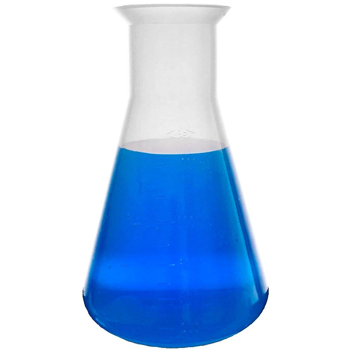 Plastic Erlenmeyer Flask Set - 5 Sizes - 50, 100, 250, 500, and 1000ml, Karter Scientific 230D9