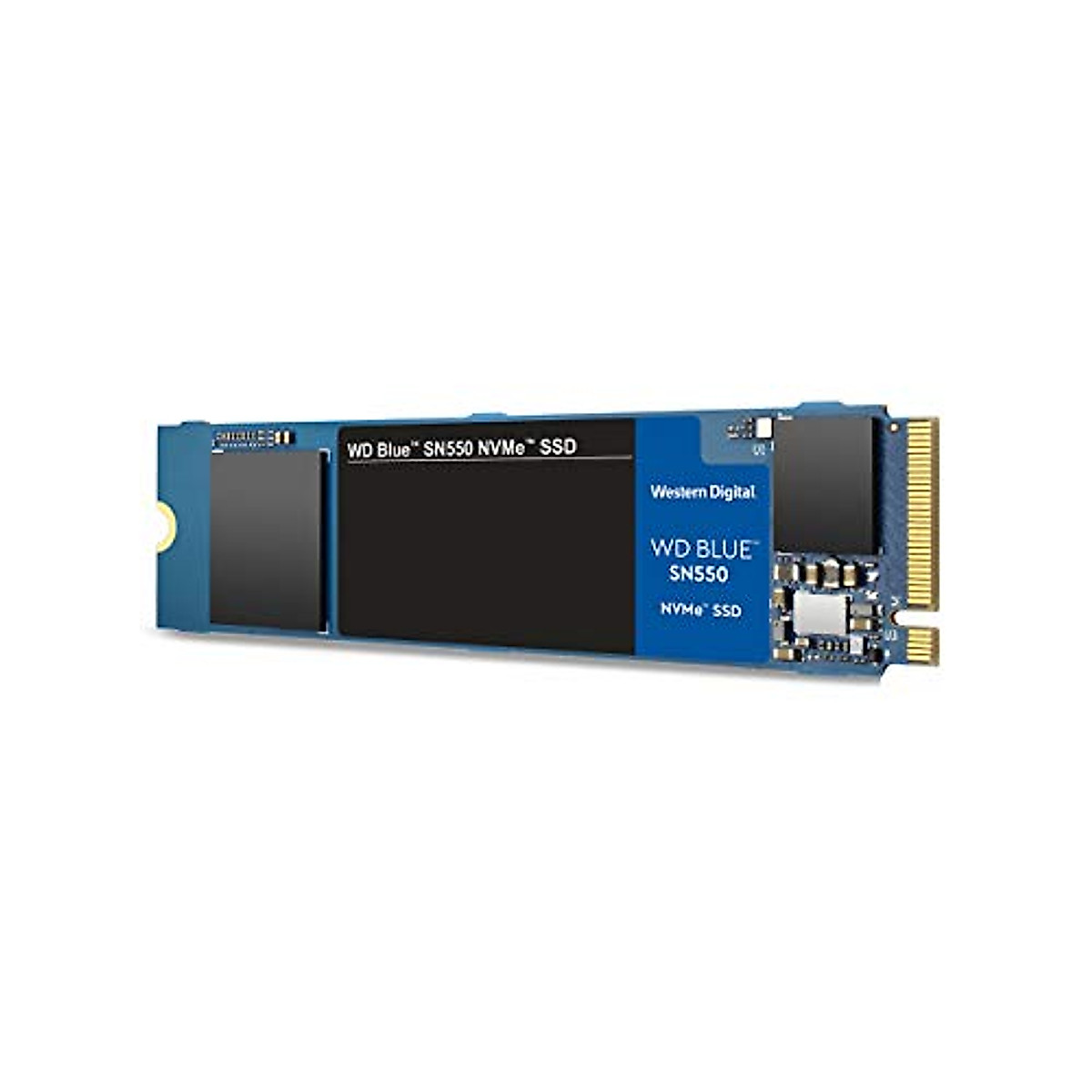 Western Digital 1TB WD Blue SN550 NVMe Internal SSD - Gen3 x4 PCIe 8Gb/s, M.2 2280, 3D NAND, Up to 2,400 MB/s - WDS100T2B0C, olid State Hard Drive