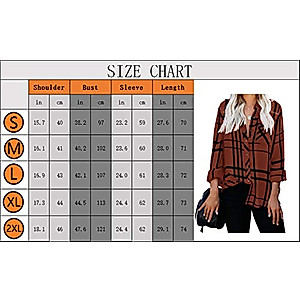 ZC&GF Women's Long Sleeve V-Neck Stripes Casual Blouses Pocket Button Down Shirt Tops