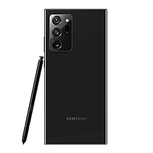 SAMSUNG Galaxy Note 20 Ultra 5G Cell Phone, Factory Unlocked Android Smartphone, 128GB, S Pen Included, Mobile Gaming, 6.9” Infinity-O Display Screen, Long Battery Life, US Version, Mystic Black