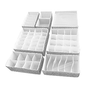 Drawer Organizer (Gray and white)
