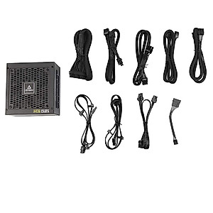 Antec HCG750 Gold Power Supply 750 Watts 80 PLUS Gold PSU with Full Modular, 120mm FDB Fan, Japanese Capacitors, ATX12V 2.4, 10 Years Support