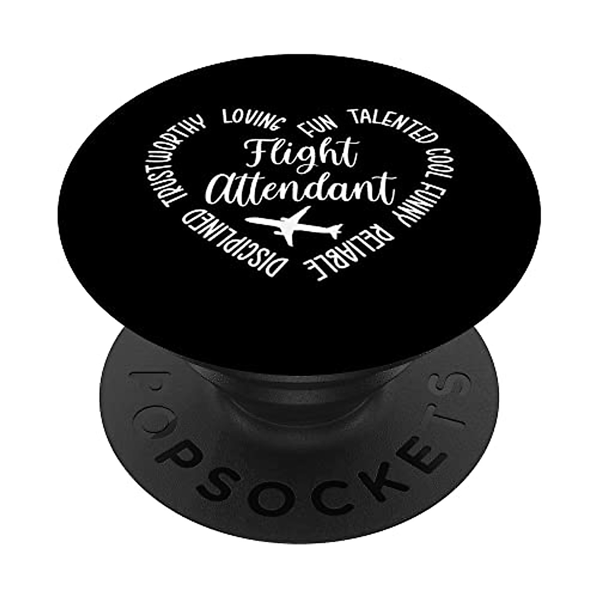 Flight Attendant PopSockets Swappable PopGrip