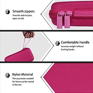 co2CREA Hard Case compatible with Texas Instruments TI-84 Plus CE/TI-84 Plus/TI-Nspire CX II CAS/TI-Nspire CX II/TI-83 Plus/TI-89 Titanium/TI-85 / TI-86 Color Graphing Calculator, Plum