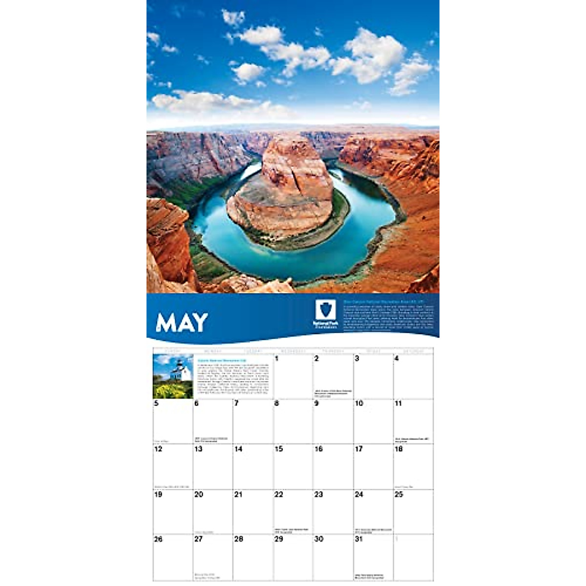 2024 National Park Foundation Wall Calendar: 12-Month Nature Calendar & Photography Collection (Monthly Calendar)