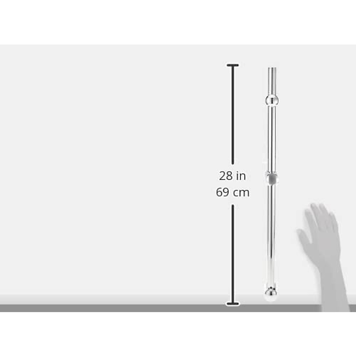 Grohe 27499 000 Euphoria 24-Inch Shower Bar, Chrome
