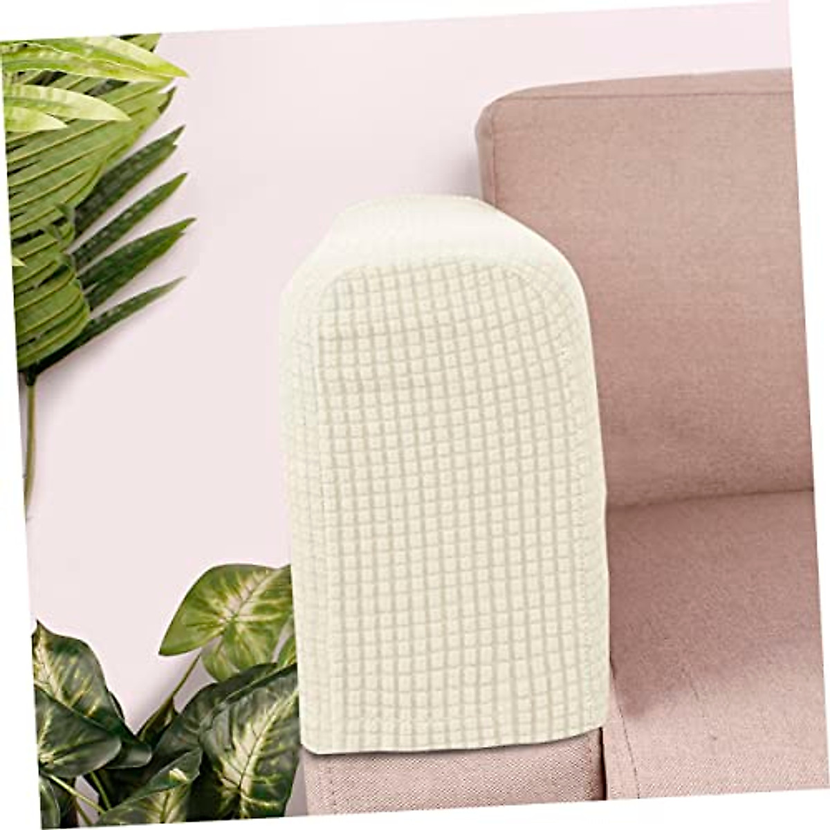 VILLCASE 2pcs green accessories electric recliner chair arm rest pads for office chairs Spandex Arm Covers furniture covers chairs armrest covers arm guard Elastic sleeve arm cuff pet set