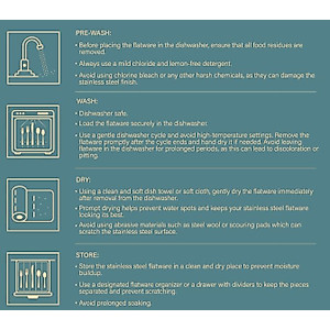 ORNATIVE - Eloise Flatware Set with Service for 8, Silverware Set Includes Knives, Forks & Spoons for Home, Kitchen & Restaurant, 18/0 Stainless Steel & Dishwasher Safe - 45 Pieces, Silver