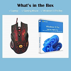 Dell 2023 Newest G15 Gaming Laptop, 15.6" FHD Display, CPU i7-13650HX(14-core), RTX 4050, 16GB DDR5, 1TB SSD, Backlit Keyboard, Wi-Fi 6, Dolby Audio, Windows 11 Pro, with Mouse