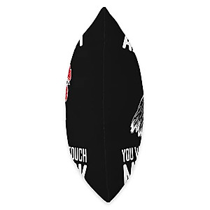 Rooster Gifts and Chicken Farmer Apparel for Man Funny Admit It You Want to Touch My Cock Chicken Rooster Throw Pillow, 18x18, Multicolor