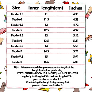 HONGTEYA Baby/Toddler Boys Girls Sneakers Running/Walking Tennis Shoes for Kids Girls Strap Athletic Shoes (Purple Size 6).