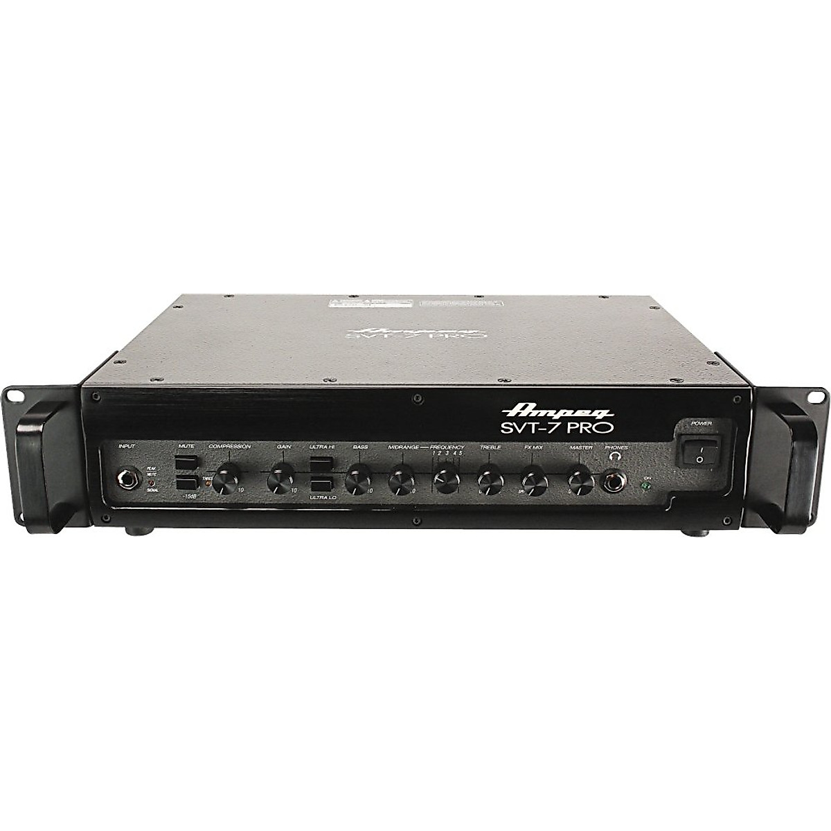 Ampeg Pro Series SVT7PRO 1000 Watt Tube/Solid State Hybrid Class D Bass Amplifier Head