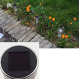 DJASM 2 Pcs Solar Powered Lawn Lights Outdoor Decorative Lawn Stake Column Lights for Home Garden Courtyardbubble Column Lamp