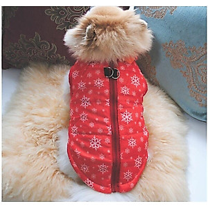 Dog Christmas Sweater Boy and Girl Fashion Winter Vest Pet Cloth Camouflage Pet Clothes for Dogs Medium Girls (X-Large, Pink)