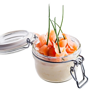 Bormioli Rocco Fido Clear Jar, 4.25 Oz. (141370M04321990)