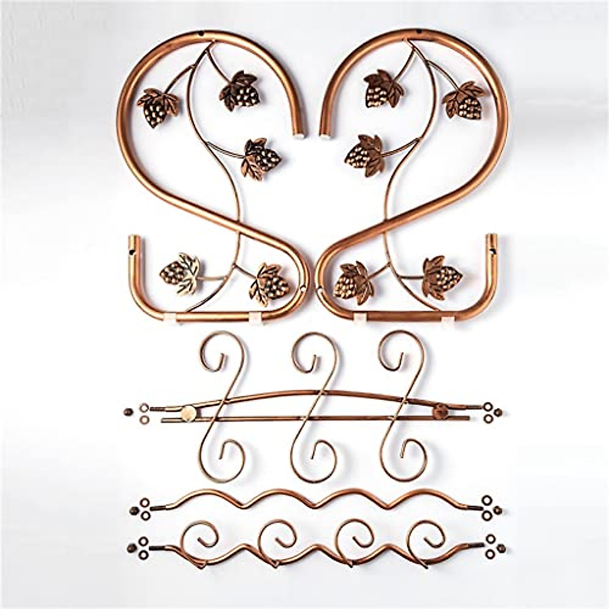 DOUBA Wine Cabinet Display Rack Metal Wine Bottle Rack Bracket Wine Bottle Storage Wine Cabinet Wine Rack Wine Utensils