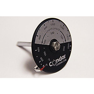 Condar Dutchwest stove catalytic probe thermometer (3-194) 2 1/8 inch probe.