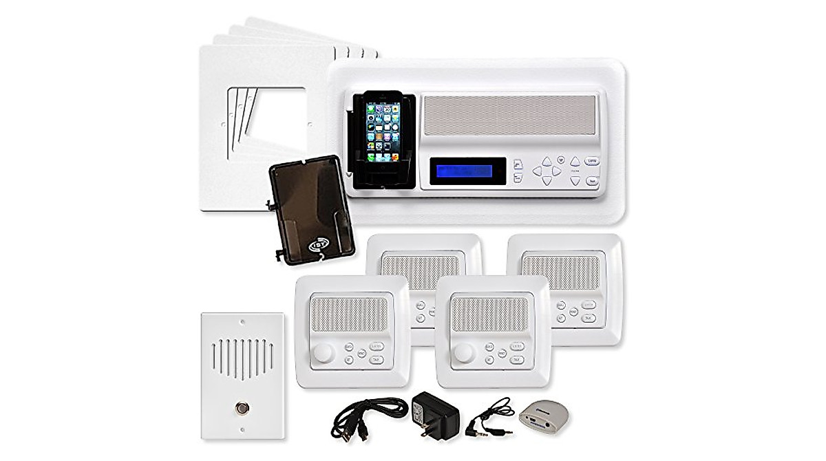IST Retro Music & Intercom System Package for 4 Rooms