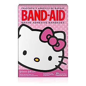 BAND-AID® Brand Adhesive Bandages, featuring Hello Kitty, 20 Count
