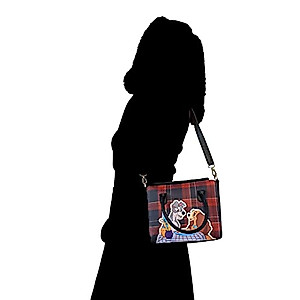 Loungefly Disney Lady And The Tramp Plaid Dinner Crossbody