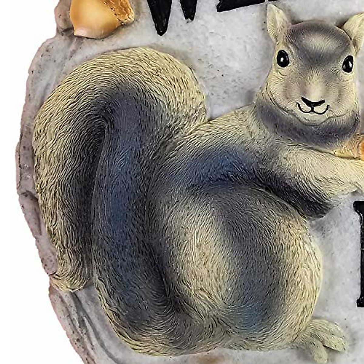 Spoontiques - Garden Décor - Nut House Stepping Stone - Decorative Stone for Garden