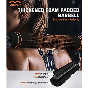 Lusper Adjustable Weights Dumbbells Set, 44lbs Free Weights with 3 Modes, Weights Set Fitness Exercise, Home Gym Workouts for Men and Women