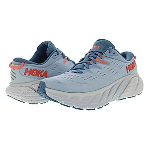 Hoka Gaviota 4 Women's Everyday Running Shoe - Blue Fog / Plein Air - Size 8.5