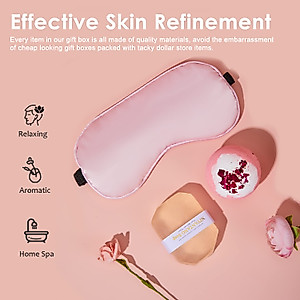 Care Package for Women Relaxing Spa Gift Box Basket for Her Mom Sister, Get Well Soon Self Care Gift Inspirational Gifts for Women, Distance Birthday Friendship Gift Box for Girls, Females