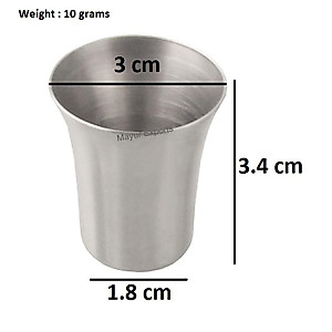 Communion Ware 2 Holy Wine Serving Trays with A Lid & 2 Stacking Bread Plates with A Lid + 80 Cups - Stainless Steel (Brass/Gold)