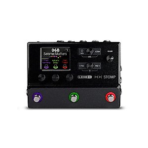 Line 6 HX Stomp Multi-Effects Guitar Pedal, Black