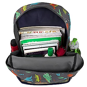 Trail maker Picture Changing Lenticular Dinosaur Backpack for Boys – Elementary and Middle School Hologram Backpack (Dinos 4)