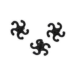 SHARROW 12pcs Archery Bow String Silencer Stabilizer Rubber Compound Bow String Stabilizer Suppressor Stopper Vibration Damper Shock Absorber