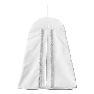 Sweet Jojo Designs Boho Bohemian Baby Boy Girl Nursery Crib Bedding Set - 4 pieces - Grey White Farmhouse Shabby Chic Designer Modern Minimalist Gray Tuft Tufted Tassel Fringe Macrame Cotton Neutral