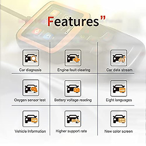 UYYE V317 Car OBD2 Scanner,Car Interior Accessories Code Reader,Engine Fault Code Reader Scanner, CAN Diagnostic Scan Tool,for All OBD II /EOBD Protocol Cars
