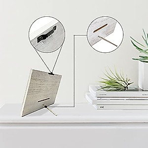 FACEINSE I Love You More The Most Vintage Wood Sign, Unique Gift for Wedding, Anniversary, Husband, Wife, Boyfriend, Girlfriend,White