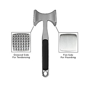 KitchenAid Gourmet Meat Tenderizer, One Size, Black